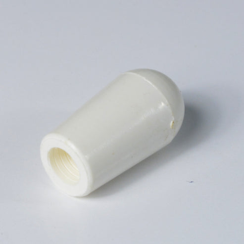 White Plastic Threaded Tip for Toggle Switch Metric | Tonetech Luthier ...