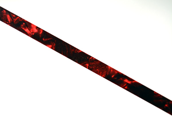 Red Pearloid Binding 6mm x 1.5mm | Tonetech Luthier Supplies